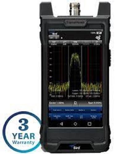 Portable Handheld Spectrum Analyzer Abs 9khz To 7 5ghz Frequency Range 99 99 Accuracy