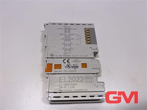 Beckhoff Ethercat Terminal EL Terminal Kanal Digital Ausgang V Dc A EBay