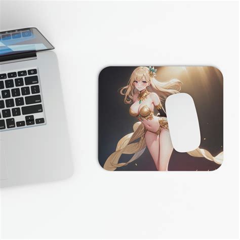 Anime Girl Mousepad 9 X8 Original Art Sexy Mouse Pad Blonde Hair EBay