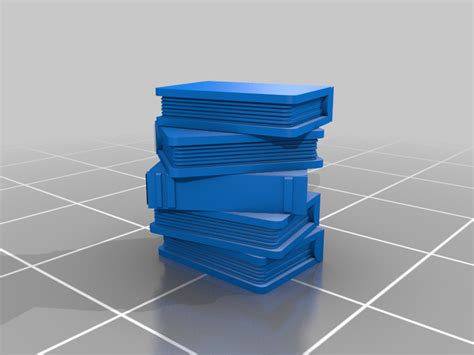 Book Stacks Terrain By Ellievalkyrie Download Free Stl Model