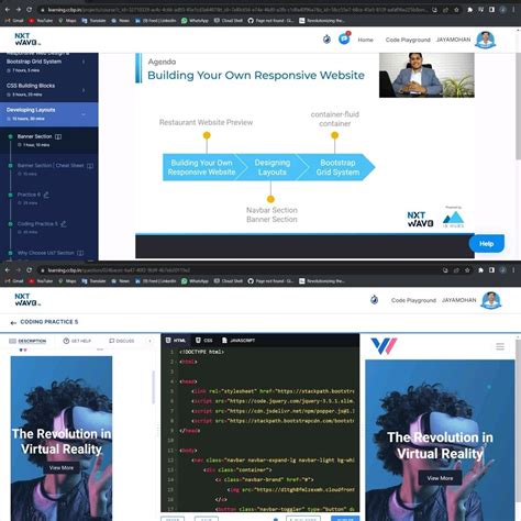 Jayamohan Gangala On Linkedin Webdesign Coding Nxtwave Ccbp Ccbpacademy