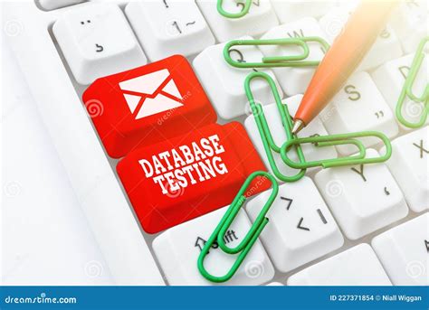 Sign Displaying Database Testing Business Approach Involves The Retrieved Values From The