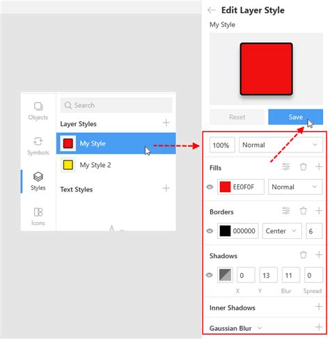 Layer And Text Styles