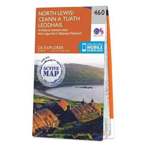 Ordnance Survey Os Map Of North Lewis Explorer 460 Isle Of Lewis