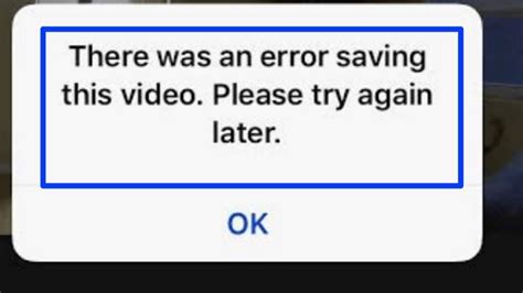 4 Solutions To The “there Was An Error Saving This Video” Issue On Iphone Hollyland