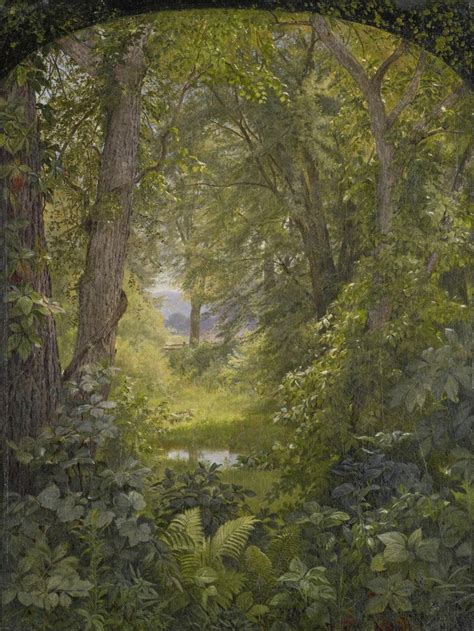 William Trost Richards Woodland Glade 1860 Canvas Gallery Wrapped