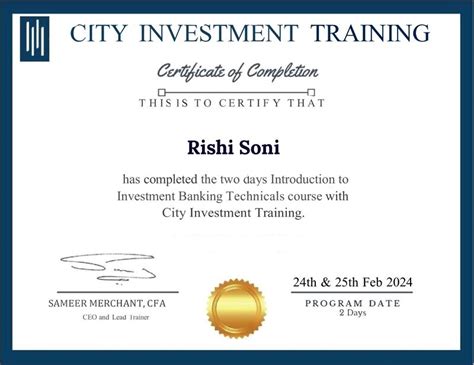 rishi soni on linkedin i am happy to share that i ve obtained a new certification investment…