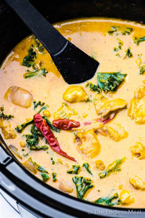 Slow Cooker Chicken Curry The Endless Meal®