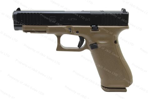 Glock 47 MOS 9mm Gen 5 Semi Auto Pistol Modular Optic System FDE NDLC New J G Sales