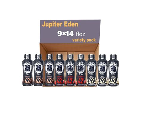 Jupiter Eden Protine Chocalate Elite 42gprotine Strawberry