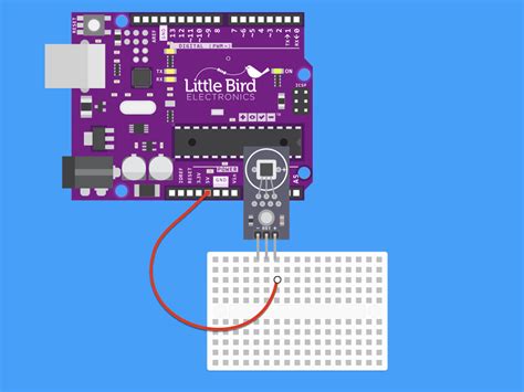 ds18b20 temperature sensor module with arduino little bird guides