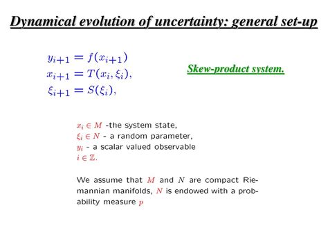 Uncertain High Dimensional Dynamical Systems Ppt Download