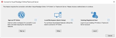 working with the teamwork client window visual paradigm