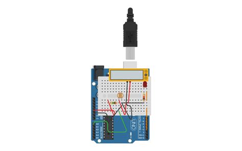Circuit Design Sensor De Luz Tinkercad