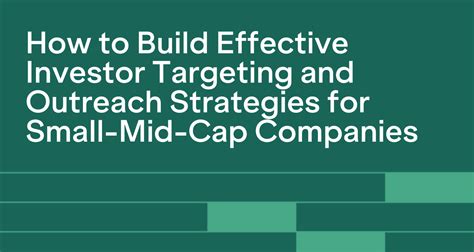 How To Build Effective Investor Targeting And Outreach Strat