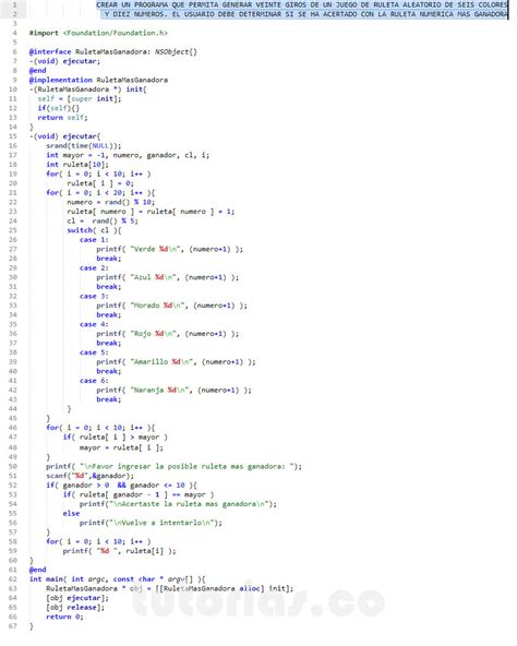 Poo Objective C Ruleta Mas Ganadora