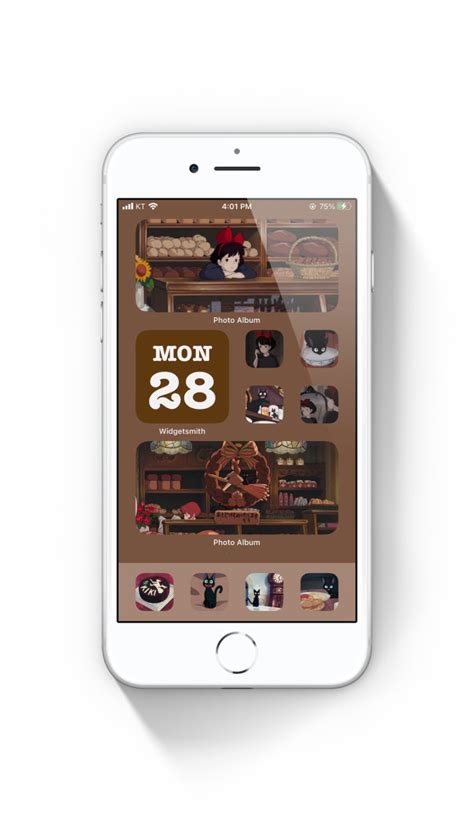 [ios14]아이폰 꾸미기 지브리 마녀배달부키키 지지 배경화면 아이콘 공유 포토앨범으로 여러가지 사진and이미지 등록하는 방법 업데이트 위젯 꾸미기 네이버 블로그