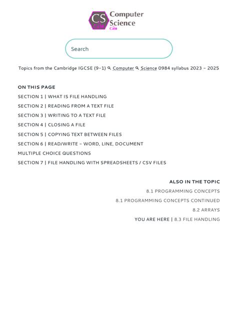 File Handling Python Pdf