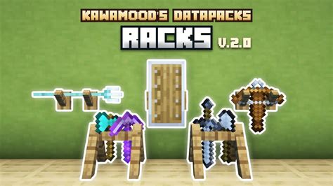 Racks V 2 Expose Your Tools Minecraft Datapack Youtube