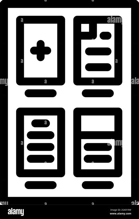 Document Templates Technical Writer Line Icon Vector Document Templates Technical Writer Sign