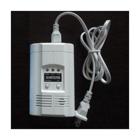 Carbon Monoxide Detector Co Alarm Ac Or Dc Power Nc No Outpu