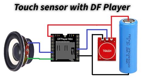 Dfplayer Mini Tutorial Playing Audio With Touch Sensor Youtube