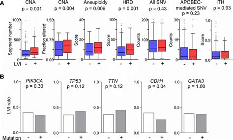 Lymphovascular Invasion In Breast Cancer Is Associated With Gene