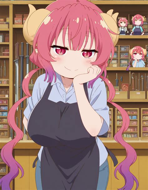 Ilulu イルル Miss Kobayashis Dragon Maid 小林さんちのメイドラゴン Ai Art