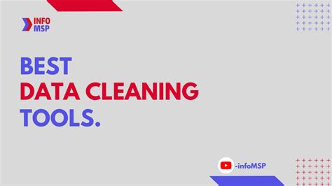10 Best Data Cleaning Tools 2025 Infomsp