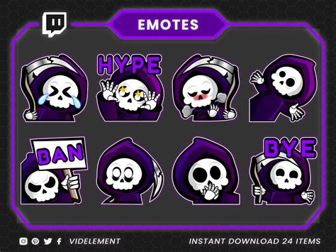 Twitch Emotes Twitch Sub Emotes Discord Emote Text Emotes Etsy Uk