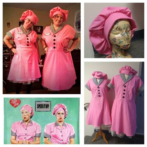 I Love Lucy Chocolate Factory Costume Cuddly Collectibles I Love