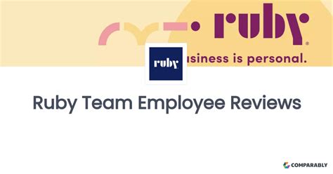 Ruby Team Employee Reviews Comparably