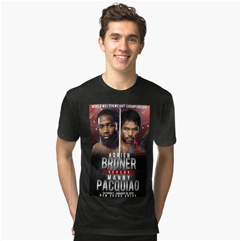 Pacquiao Vs Broner Poster For Sale By Adolfobusmente Redbubble