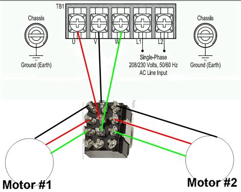 How To Wire Single Phase 220v Motor Wiring Work