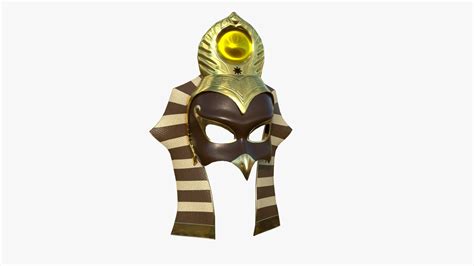3d Model Ra Mask A06 Egyptian Gods Character Clothing Turbosquid 2190891