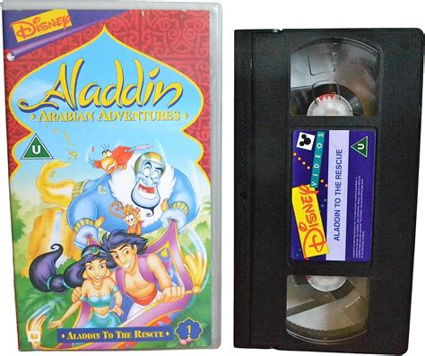 Aladdin Arabian Adventures Aladdin To The Rescue Vhs Disney