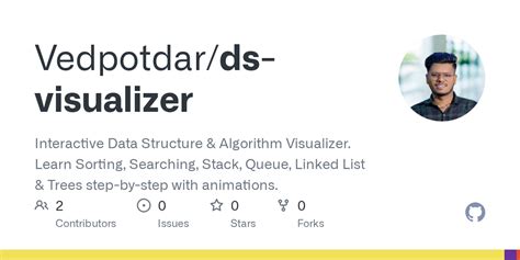 Github Vedpotdards Visualizer Interactive Data Structure And Algorithm Visualizer Learn