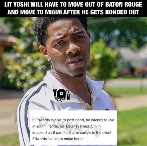 Yoshi Scared 2 Be In House Arrest In Br “intends To Live In South