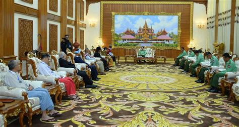 နိုင်ငံတော်စီမံအုပ်ချုပ်ရေးကောင်စီဥက္ကဋ္ဌအား Nca ၈နှစ်မြောက် နှစ်ပတ