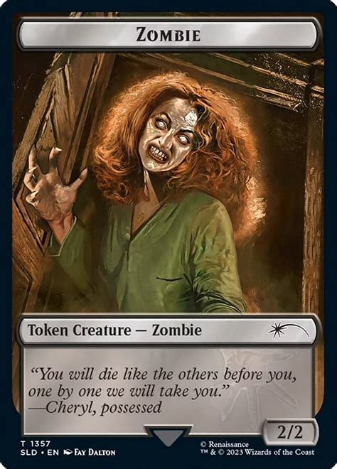 Zombie Token Evil Dead Secret Lair Drop Star City Games