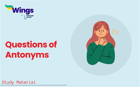 50 Questions Of Antonyms For Exams Verbal Ability Leverage Edu