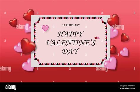 Valentine Day Card Stock Vector Image And Art Alamy