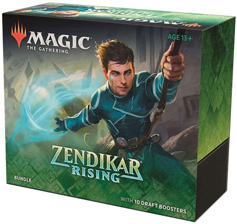 Magic The Gathering Zendikar Rising Bundle Includes 10 Booster Packs