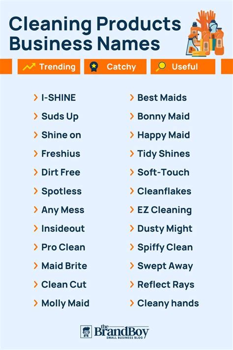Cleaning Company Names Artofit