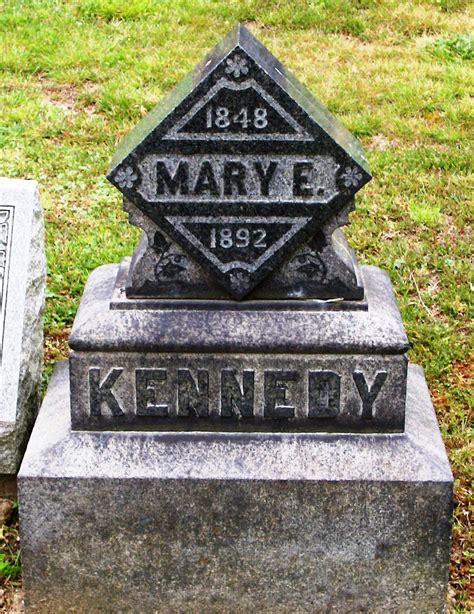 Mary E Kennedy 1848 1892 Find A Grave Memorial