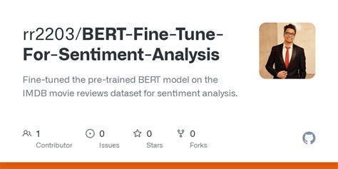 Github Rr2203bert Fine Tune For Sentiment Analysis Fine Tuned The Pre Trained Bert Model On