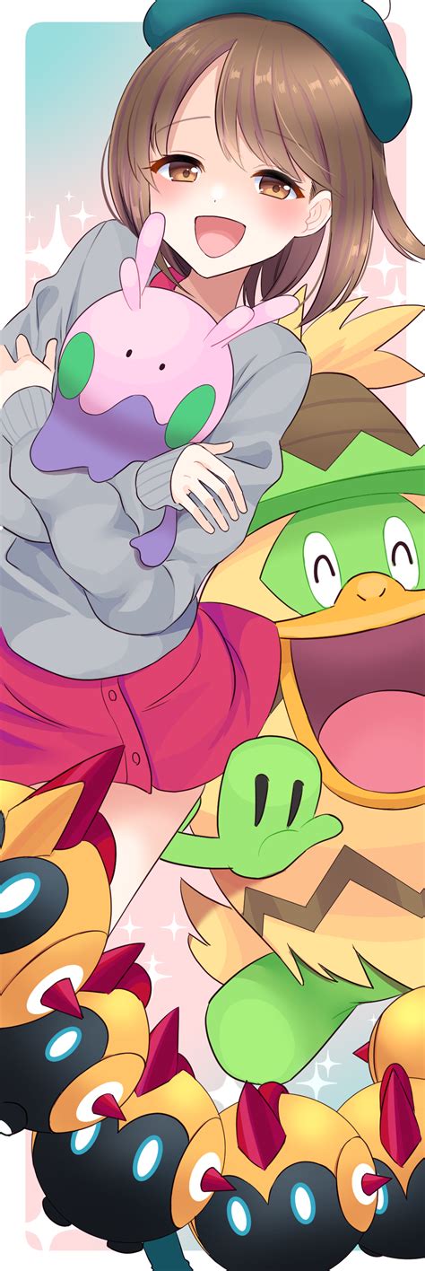 Gloria Goomy Falinks And Ludicolo Pokemon And 2 More Drawn By