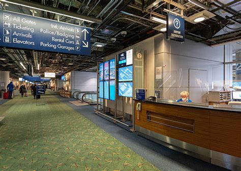 Pdx Airport Terminal Map Flypdx Airport Map