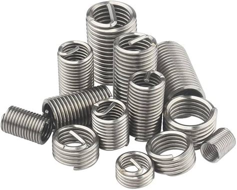 M16 X 2d Wire Threaded Inserts Helicoil Din 8140 Stainless Steel 304 3fparts