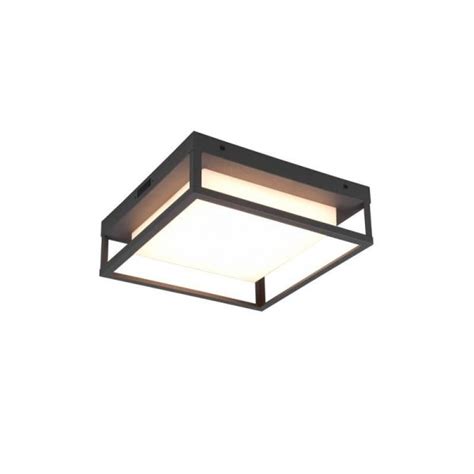 Plafón De Techo Led Cuadrado Witham Ip54 Leonleds